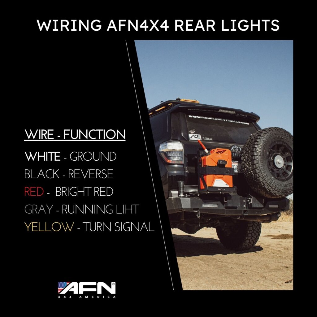 Rear Toyota 4Runner 5th Gen 2014-2022 AFN4x4 Bumper | Allied Expedition